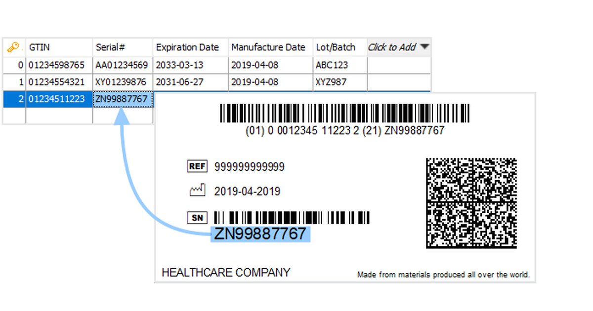 Barcode labeling software