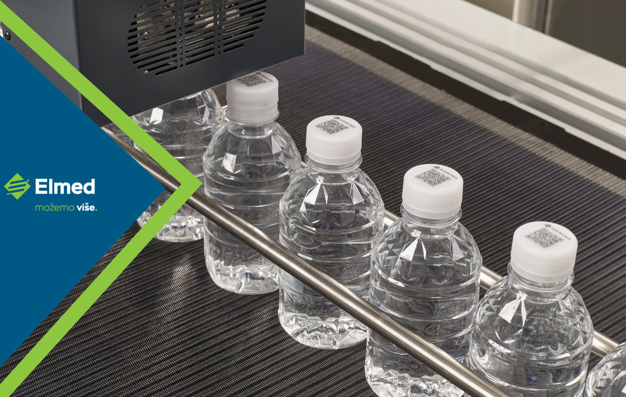 Domino Launches Bottle Closure Printing Station for Labelless Water Bottles